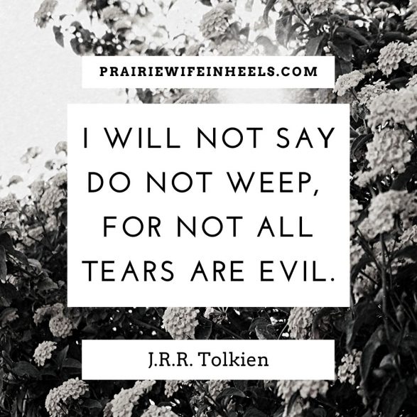 I Will Not Say Do Not Weep PrairieWifeinHeels I Will Not Say Do Not Weep PrairieWifeinHeels